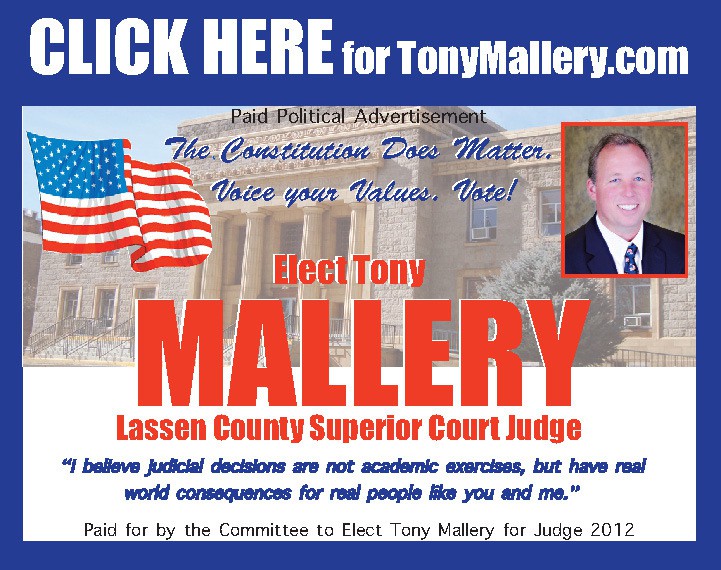 Tony Mallery For Lassen County Judge 2012 WEBdirecting ad_ - Mountain ...