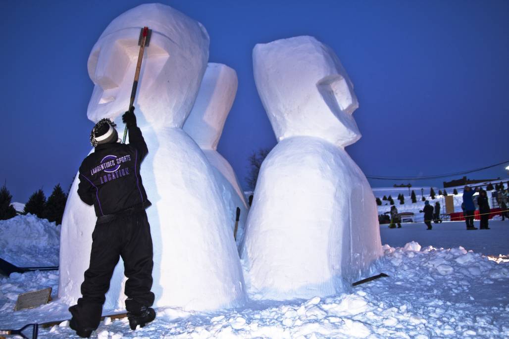 Snow Sculpting | Mountain Valley Living